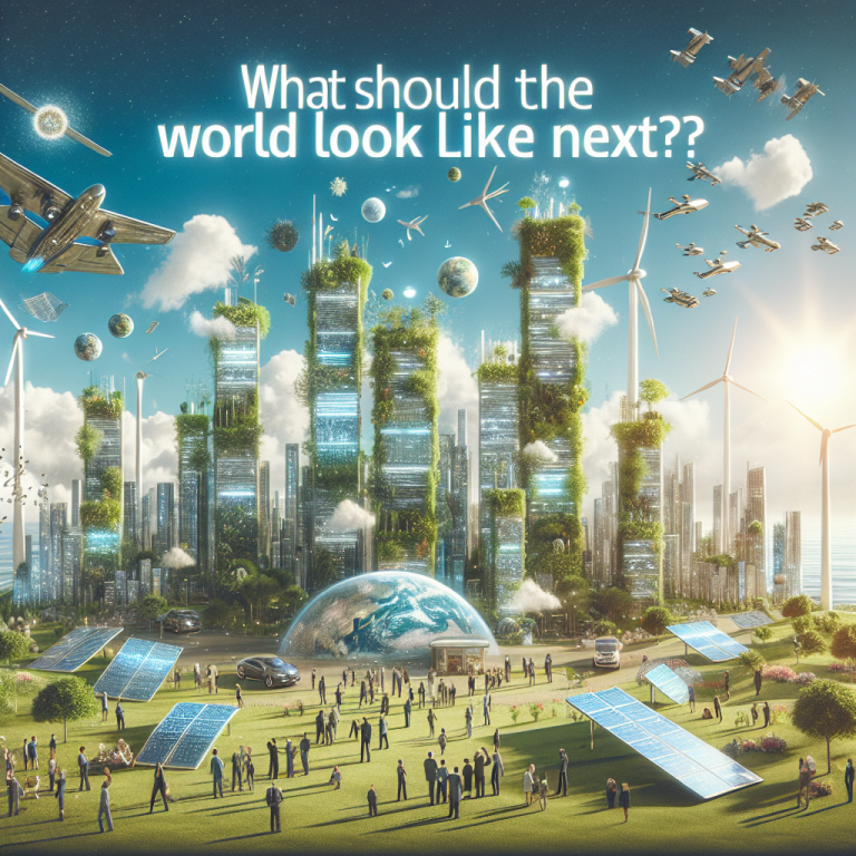 What should the world look like next? | News | Federation of ...
