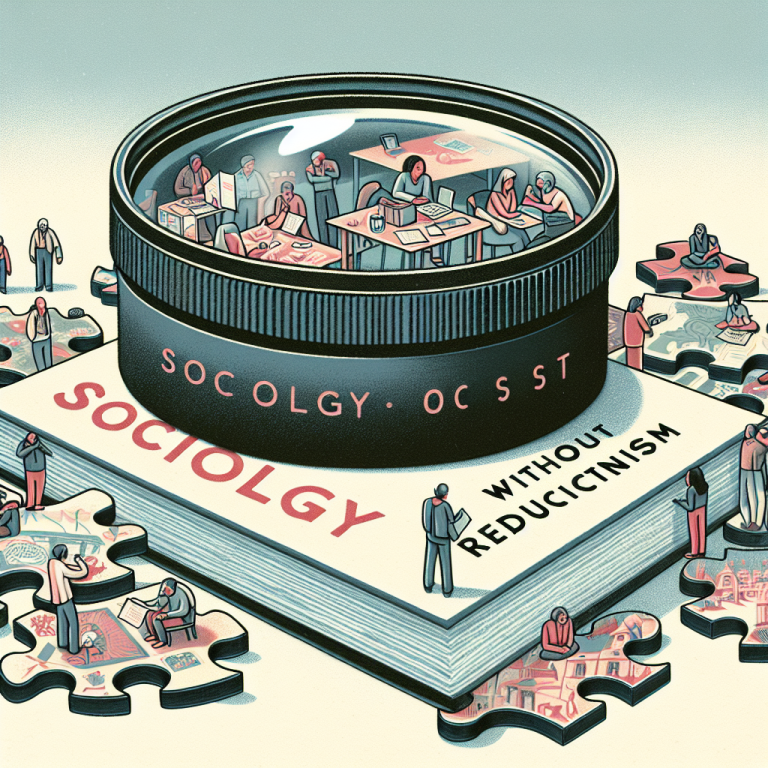 Sociology without reductionism | News | Federation of Egalitarian ...